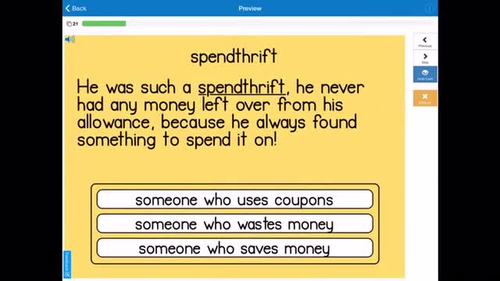 Context Clues | High School | Boom Cards™ | Set 3 (of 6) by Boxarain