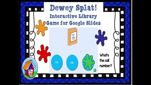 Dewey Splat -- An Interactive Library Game for Google Slides™ | TPT