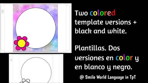 Mother's day 3D Craft - manualidad día de la madre 3D español bilingual