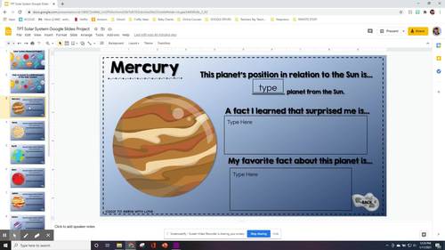 Solar System Research Project in Google Slides - Learn about planets!