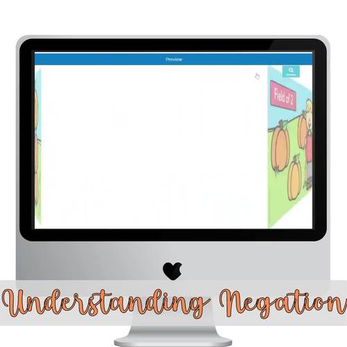 Fall Basic Concept Negation Boom Cards™ by The Viral Teacher | TpT