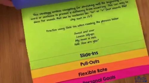 Hands-On Stuttering Activities by Creative Speech Lab | TPT