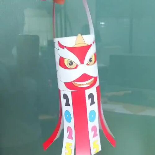 Chinese New Year 2025 Activities Craft Windsock /Happy New year 2025 ...