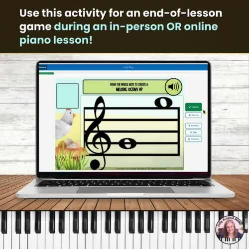 Creating Melodic 6ths-Octaves on the Staff Spring BOOM™ Cards Intervals ...
