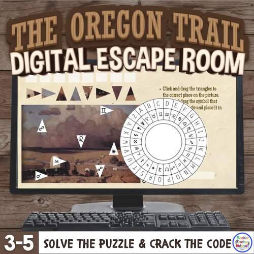 Oregon Trail Learn about Pioneers Interactive Digital Escape UPDATED NO ...