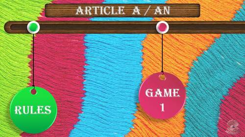 Article A/AN | 3 Interactive Games | Fun with Grammar by English with Rita