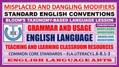 MISPLACED MODIFIERS AND DANGLING MODIFIERS: POWERPOINT PRESENTATION