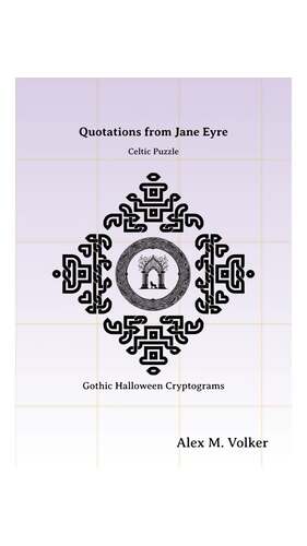 Jane Eyre Quotes: A Classic Literature Halloween and Gothic Cryptogram Set