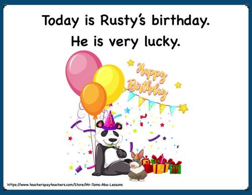 Rusty Says Thank You and Has Good Manners! - Social Skills Behavior ...