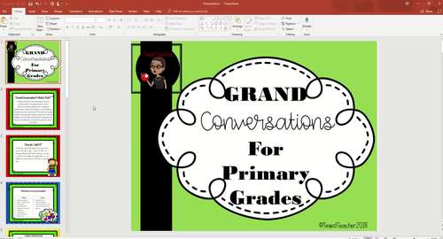 Grand Conversations for Primary Grades "Editable Version" by Tiniest ...