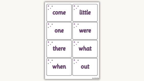 Tricky Words Flashcards | Phase 2–5 Phonics Sight Words | Reading ...