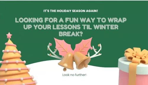 20 Editable Holiday Exit Tickets- general end of lesson assessments