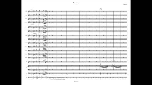 Jazz Ensemble Music - Menacing Shadows by Bandapalooza Band Music