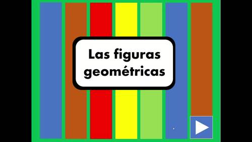 Flashcards "Las figuras geométricas" PPT editable tarjetas didácticas