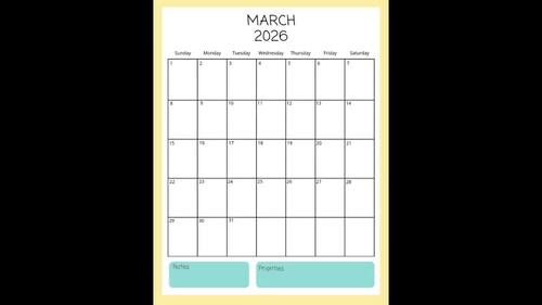 2026 Goal Planner and Tracker, FACS, Life Skills | TPT