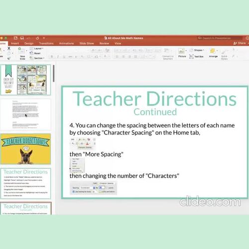 All About Me Math Name Banner Editable Back to School Craft Bulletin Board