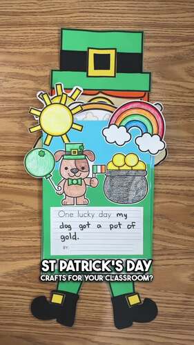 St. Patrick's Day Craft, March Bulletin Boards & Decor, Kindergarten ...