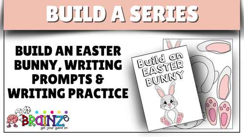 Build an Easter Bunny April Craft & Writing Activity: | Animal Craft ...
