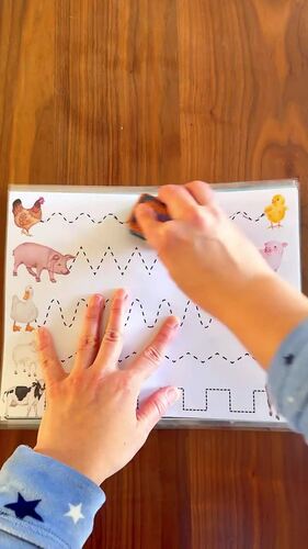 Farm busy book, Toddler Activity binder printable, Farm animals ...