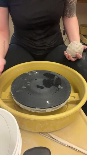 High School Ceramics - Wheel Throwing: Bowl by Blue Lemonade Ceramics