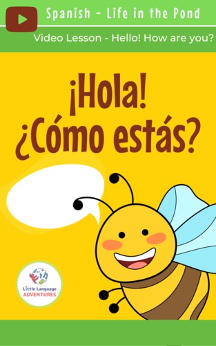 Spanish instructional video ~ Hello! How are you? by Little Language ...