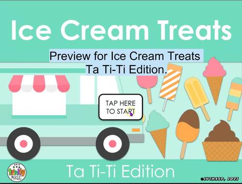 Ice Cream Treats (Ta Ti-Ti) by TrinityMusic | TPT