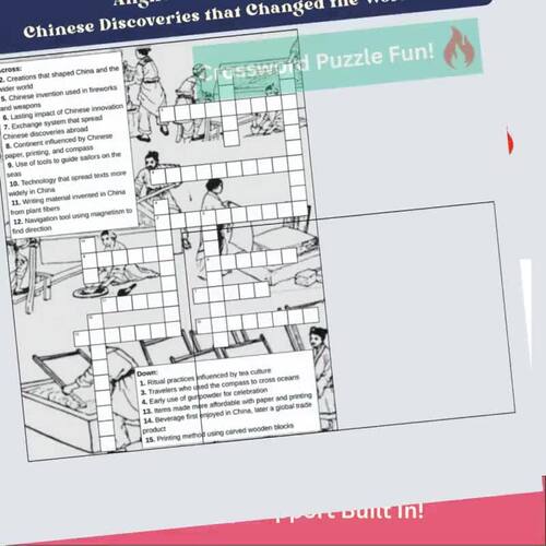 HSS 7.3.5 Puzzle Pack | Chinese Discoveries That Changed the World
