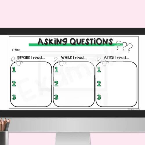 Reading Response Activity Templates Set 2 for Google Slides™ | TPT