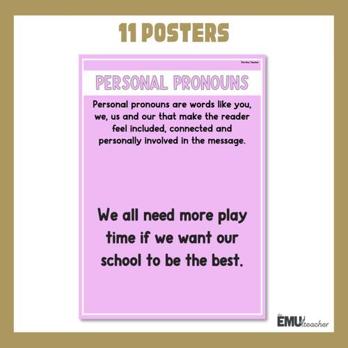 Persuasive Devices Posters Modality Facts Opinion Rhetorical Question ...