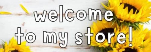 TPT Seller Store Design | Rotating Animated Quote Box Banner | Summer ...