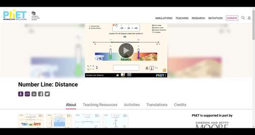 Number Line Distance Worksheet: Absolute Value & Directed Distance ...