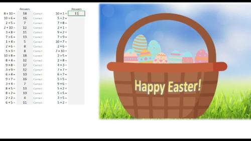 Mystery Addition Easter Activity, Solve Math Problems and Eggs Magical ...