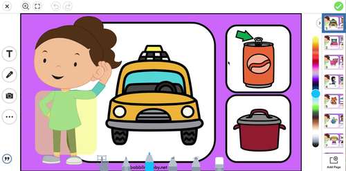 Rhyming Words: Digital Center for Distance Learning Google Slides ...