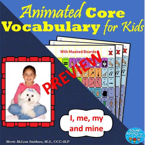 AAC Core Vocabulary Unit Bundle: Vocabulary Building with AAC Core Boards