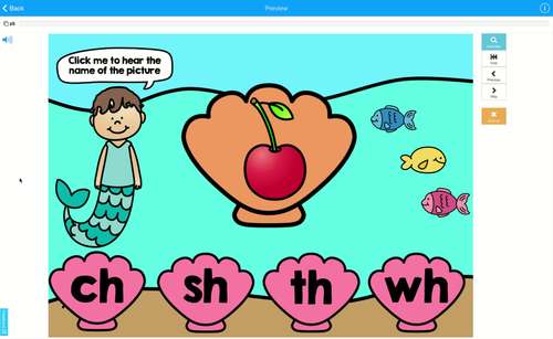 Consonant Digraphs June Boom Cards by Krafty In Kinder Shop | TPT