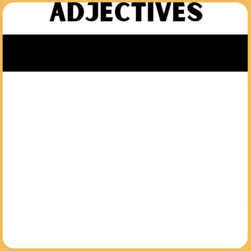 Adjectives Anchor Chart - Acrostic Poem by Cats Classroom Creations