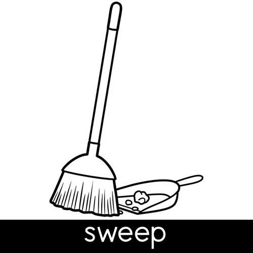 Initial SW Blends Clip Art for Speech Therapy/Phonics by SpeakEazySLP