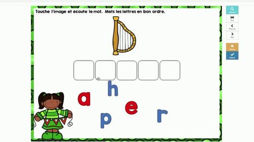 La Saint-Patrick: French St Patrick's Day Digital Cards for Spelling ...