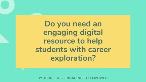 How to Choose a Career Pear Deck by Jenn Liu -- Engaging to Empower