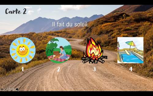 French Summer Vocabulary Paperless Activity #6: Escape Room Activity