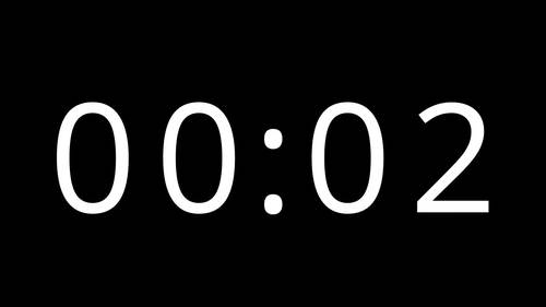 30 BASIC (B) Video Countdown Timers - For PowerPoint, Slides, Keynote