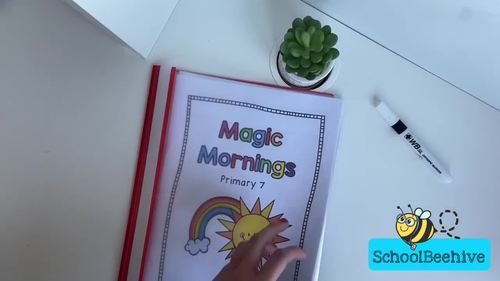 Magic Mornings Book 7 by SchoolBeehive | TPT
