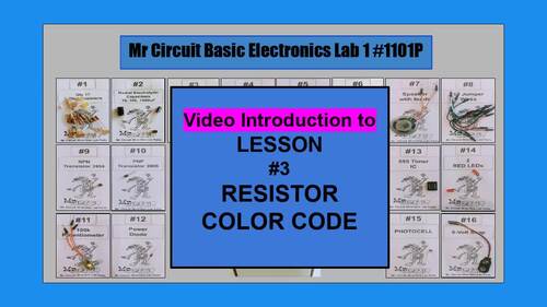 5th Grade - Lesson #3 "RESISTOR COLOR CODE" Science-Electronics | TPT