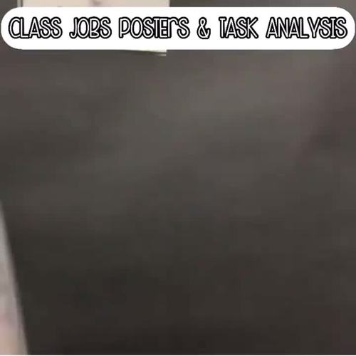 Classroom Jobs and Chores Posters & Worksheets BUNDLE SS | TPT