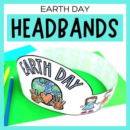 Earth Day Headband Activity | Earth Day Crown by Little Learner Hub