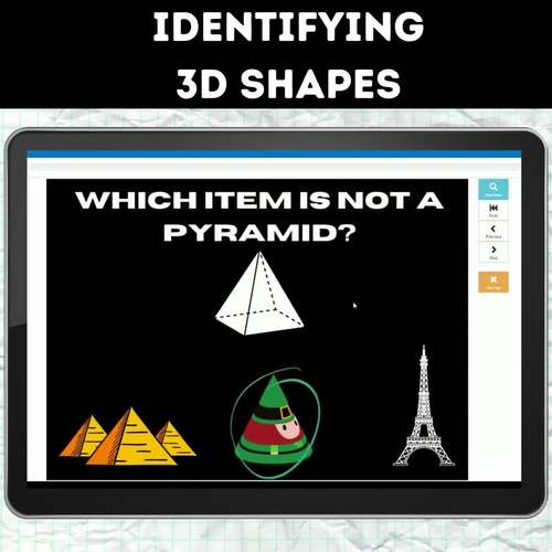 Identifying 3d Shapes Boom Cards by Hands on Learning LLC | TPT