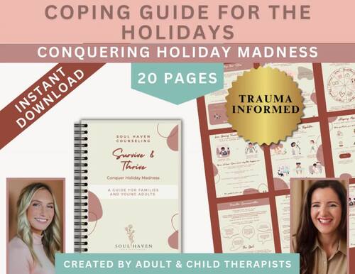 Holiday Coping Guide of Skills & Strategies for Kids, Parents, and ...