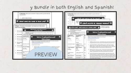 Spanish + ESL Get to Know You Survey – Back to School Find Someone Who ...