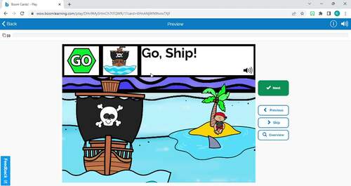 An Interactive Pirates' Adventure-Yes/No, Wh-Qs, Directions, Go | TPT