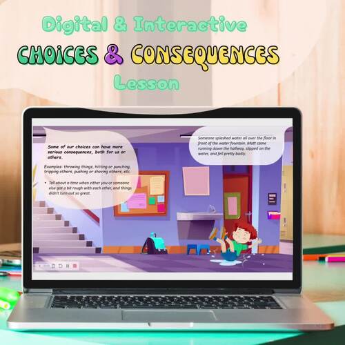 Upper Elementary Choices & Consequences Lesson: what is the best choice?